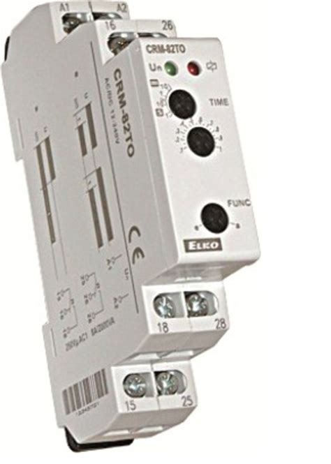 Multi Function Timer With 3 C O 8a 12 240v Acdc