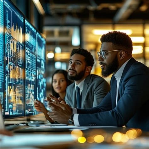 Free Analyzing Network Data Image Download At Stockcake