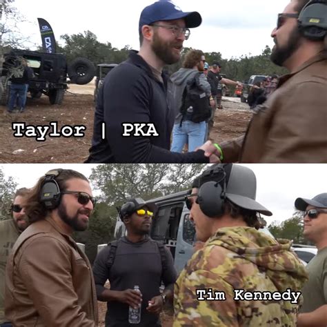 Taylor has potential met Tim Kennedy before Woody : r/PKA