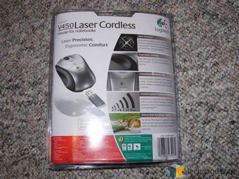 Logitech V Wireless Laser Notebook Mouse Techgage