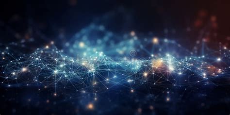 Abstract Digital Technology Background With Lines Stock Illustration Illustration Of Cyber