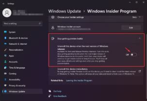 How To Leave The Windows Insider Program