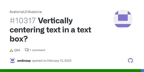 Vertically Centering Text In A Text Box · Avaloniaui Avalonia