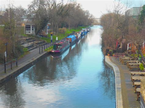 An End Of Year Wander The Canal That Goes Over The North Circular