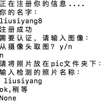 人脸搜索调用后不报错返回NONE什么意思呀