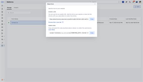 How Can I Share Web Forms In Salesmate Salesmate