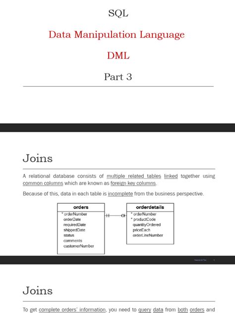 Lecture 7 Sql Dml Part 3 Pdf Computer Programming Computing