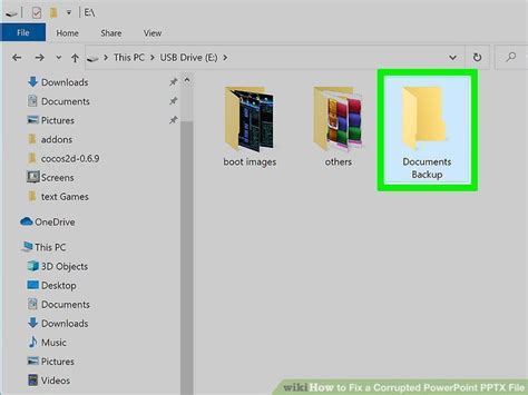 5 Ways To Fix A Corrupted Powerpoint Pptx File Wikihow