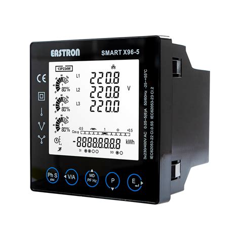 Smart X96 5h Ethernet Modbus Tcp Three Phase Panel Mounted Panel Meter