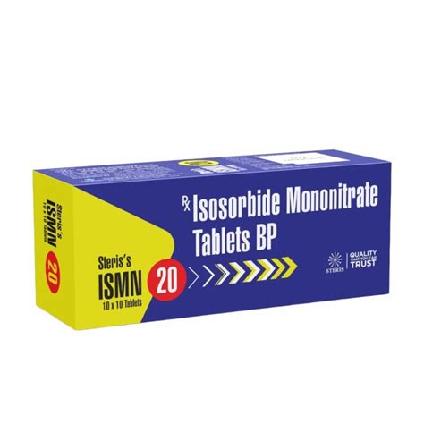 Isosorbide Mononitrate Tablet At ₹ 36 Stripe Isosorbide Mononitrate Tablet In Jaipur Id