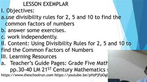 Presentation1 Pptx Divisibility Rules Grade 5 PPTX