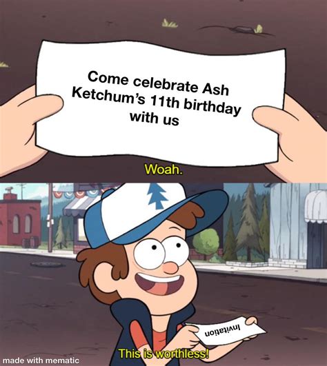 Ash Ketchums Birthday Rmandjtv