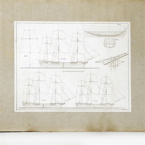 Frederick Chapman ‘naval Architecture War Vessels Circa 1770 La433677
