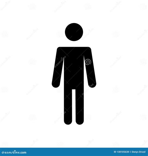 Man Icon Vector Man Logo Vector Illustration Stock Vector Illustration Of Sign Trendy