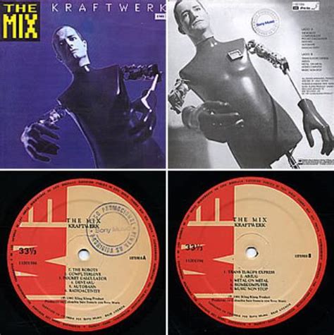 Kraftwerk The Mix Promo Stickered Colombian Promo Vinyl Lp Album Lp Record 298169