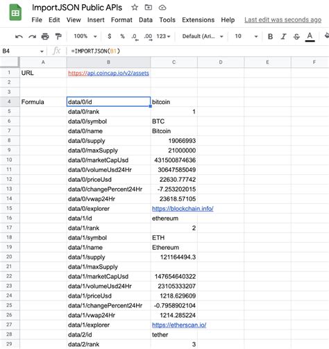 how to use an api without coding importjson