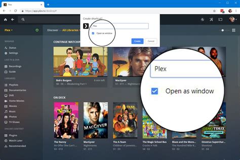 How To Run Plex And Other Web Apps In Chrome App Mode Tech Junkie
