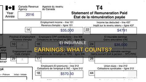 Ei Insurable Earnings What Counts ShunIns
