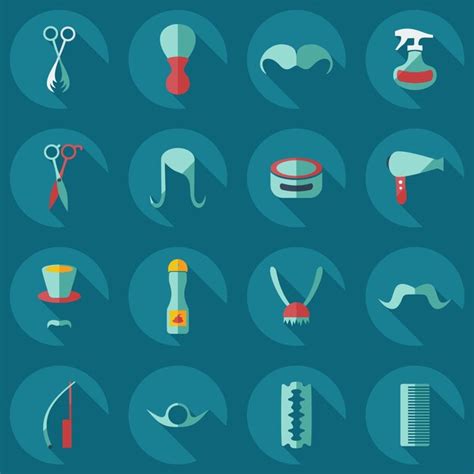 Premium Vector Flat Concept Set Modern Design With Shadow Style