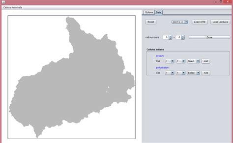 the graphical user interface of the developed software download