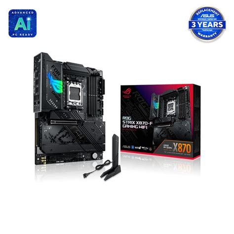 ASUS ROG STRIX X870 F GAMING WIFI AM5 ATX Gaming Motherboard Khan Computers
