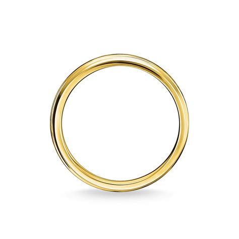 Thomas Sabo Sterling Silver Rebel At Heart Ring Ornamente Gold