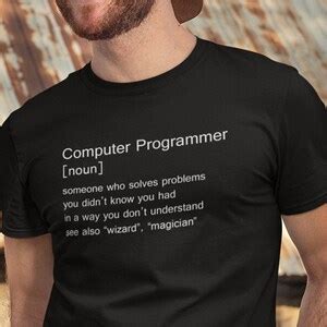 Funny Computer Programmer T Shirt Web Developer Shirt Computer Etsy