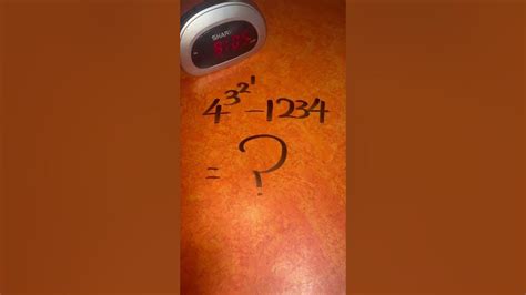 Math Challenge Youtube