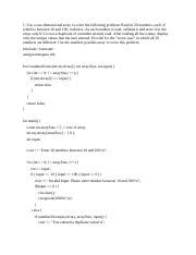 Array Handling And Data Structures Comparison Course Hero