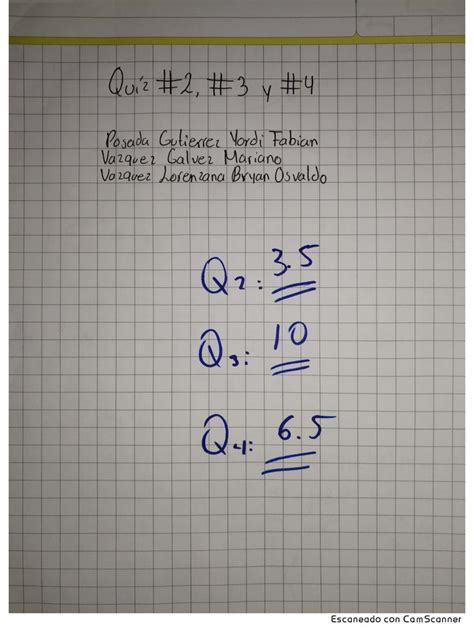 Quiz 2 3 Y 4 Pdf