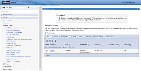 Steps For Starting WebSphere Application Server WAS V