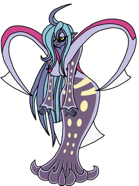 Malamar Squid Girl Digital Recolor By Mihaimargineanu On Deviantart