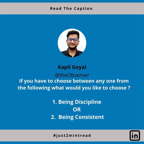 Kapil Goyal On Linkedin Consistency Discipline Theobserver Startup Founders Entrepreneurs