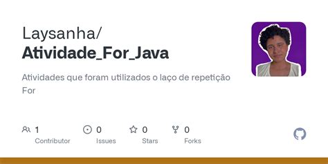 Github Laysanhaatividadeforjava Atividades Que Foram Utilizados O