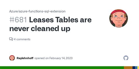 Leases Tables Are Never Cleaned Up · Issue 681 · Azureazure Functions