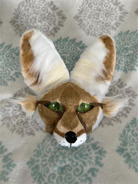 Fennec Fox Therian Mask Etsy