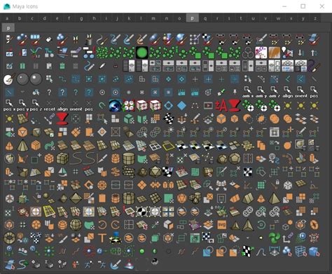 Maya Python Find Icons Of Maya Rnd Method
