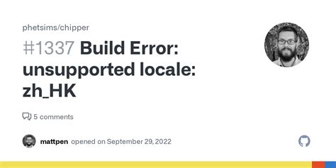 Build Error Unsupported Locale Zh HK Issue Phetsims Chipper GitHub