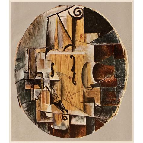 Picasso Violin Sculpture