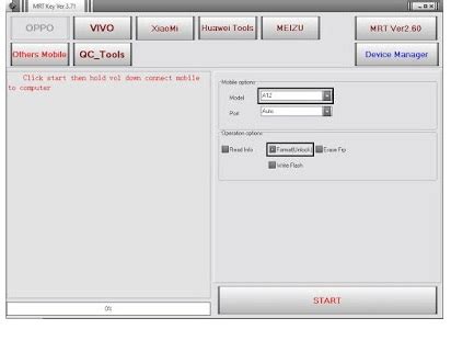 Oppo Reno Z CPH1979 Pattern Unlock Remove Screen Lock With MRT