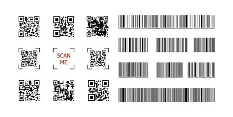 Qr Code Scan Me Icon Qrcode Template For Mobile Vector Image