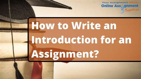 Out Of This World How To Write A Good Introduction Of An Assignment Brief Summary Report