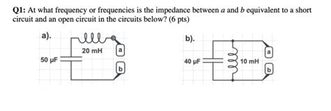 Short Vs Open Circuit Is That Correct • Physics Forums
