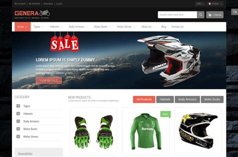 genera multi purpose magento 2 design theme proshopsys