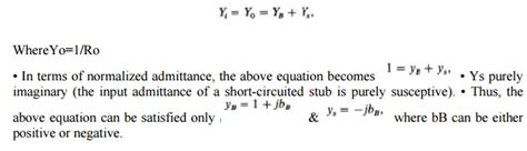 impedance matching by stubs single stub and double stub matching