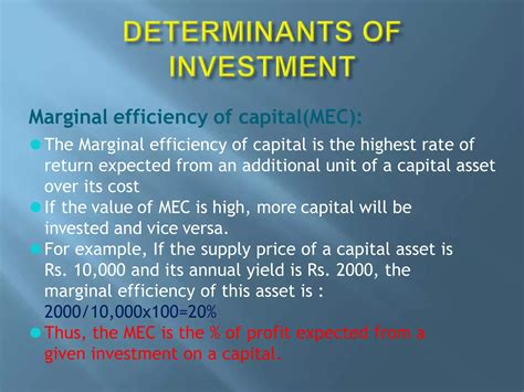 Investment Function Pptx
