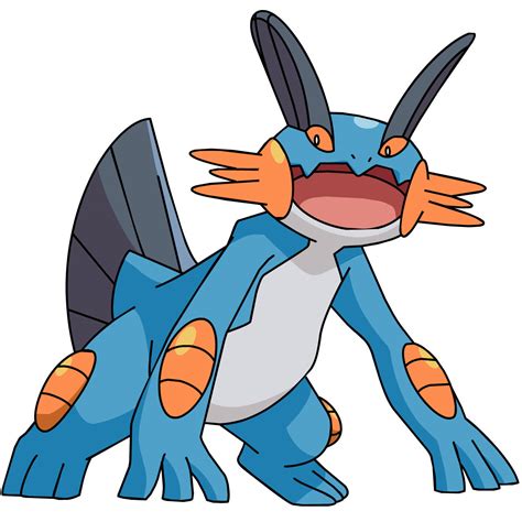 Download Swampert Looks Surprised Wallpaper