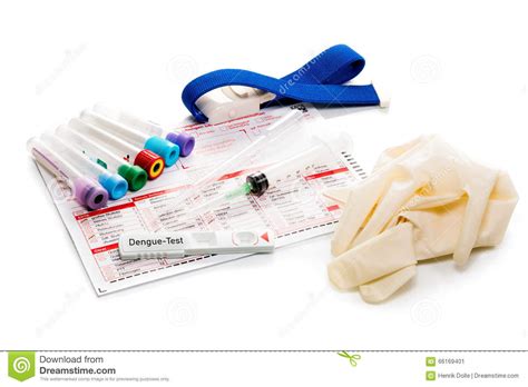 Dengue Quick Test Stock Image Image Of Quick Concept 66169401