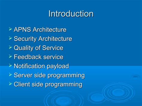Apple Push Notification Service Ppt Operating Systems Computer Software And Applications