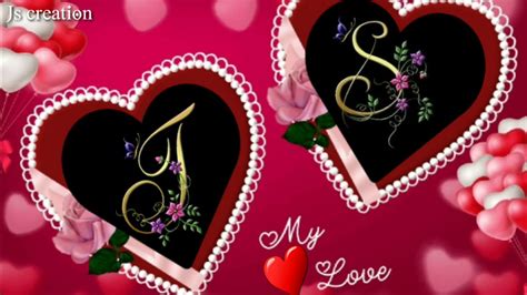 Js Creation J And S Letter 💘 Whatsapp Status 2019 J♥️s Youtube